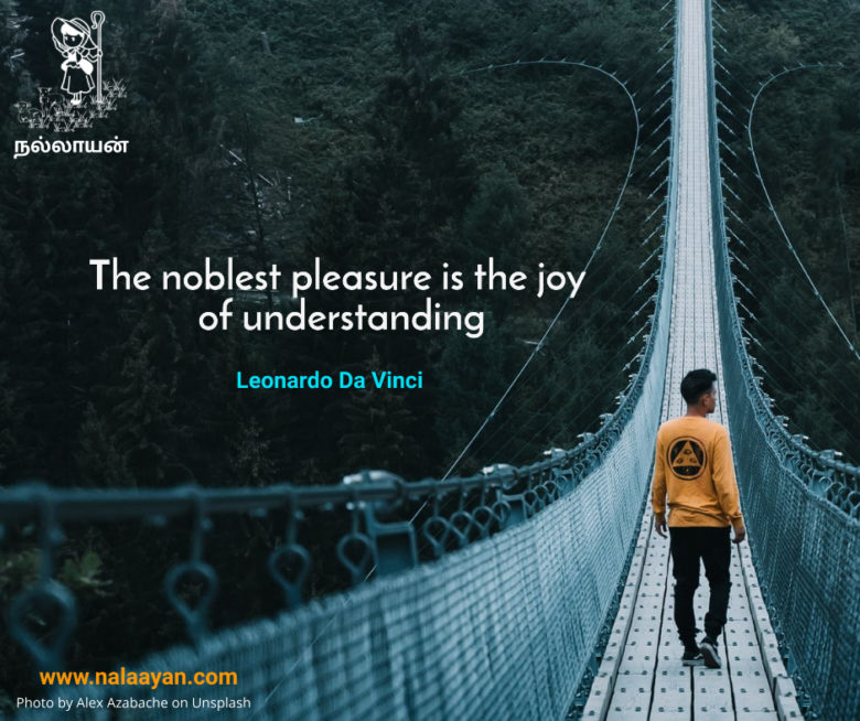 Leonardo Da Vinci on understanding - Good Shepherd