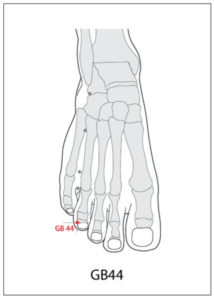 GB 44 Acupuncture Point - Acupuncture Point Locations Review